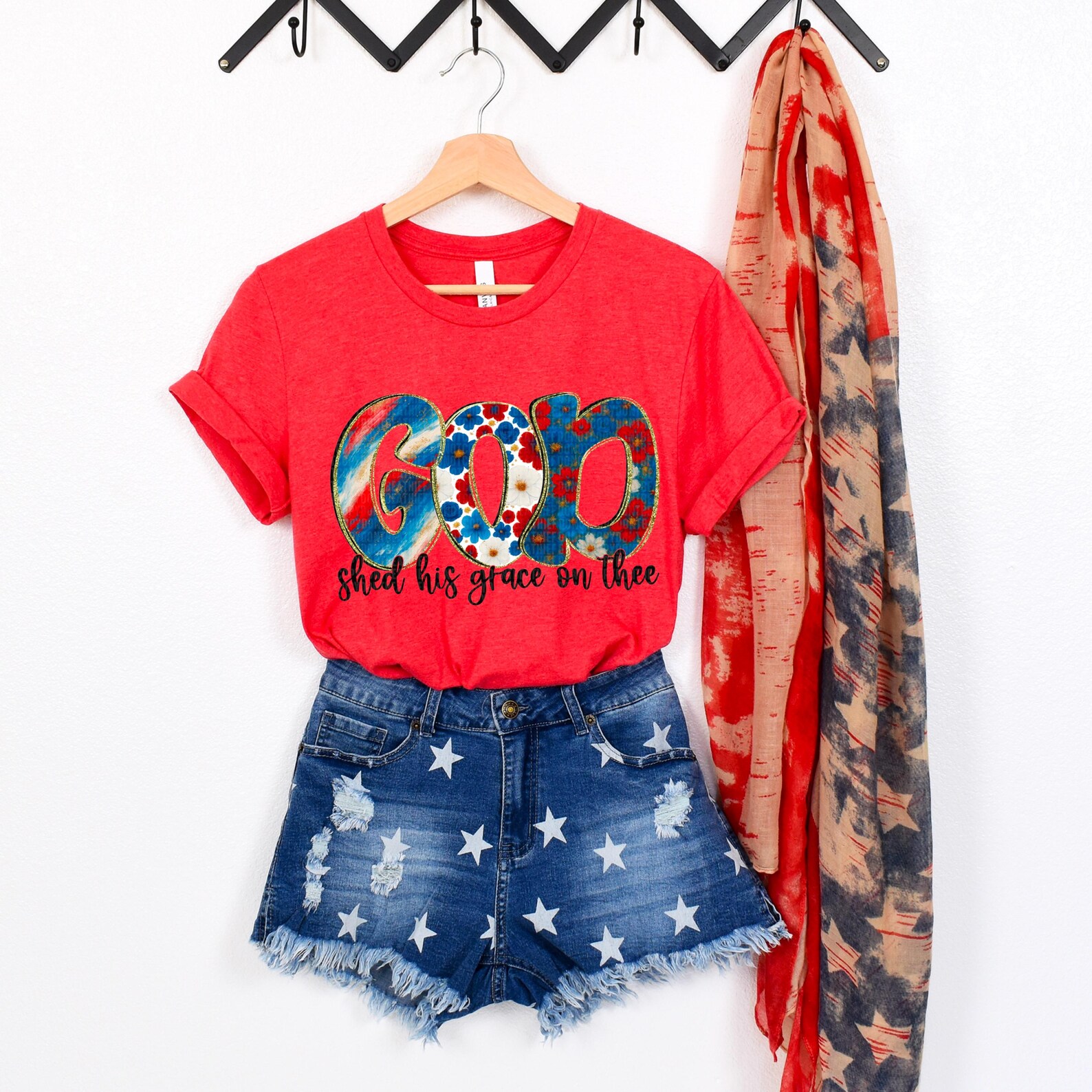 God Shed His Grace PNG | Trendy, Faith, Christian, 4th, Fourth of July ...
