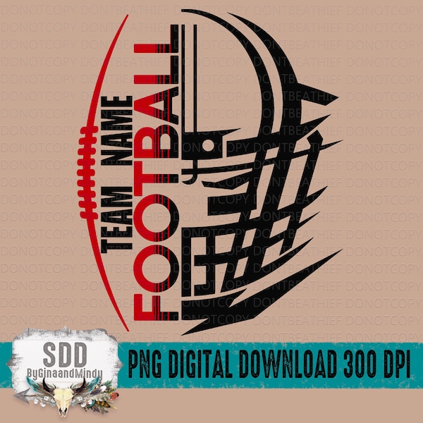 Football Team Spirit - Etsy