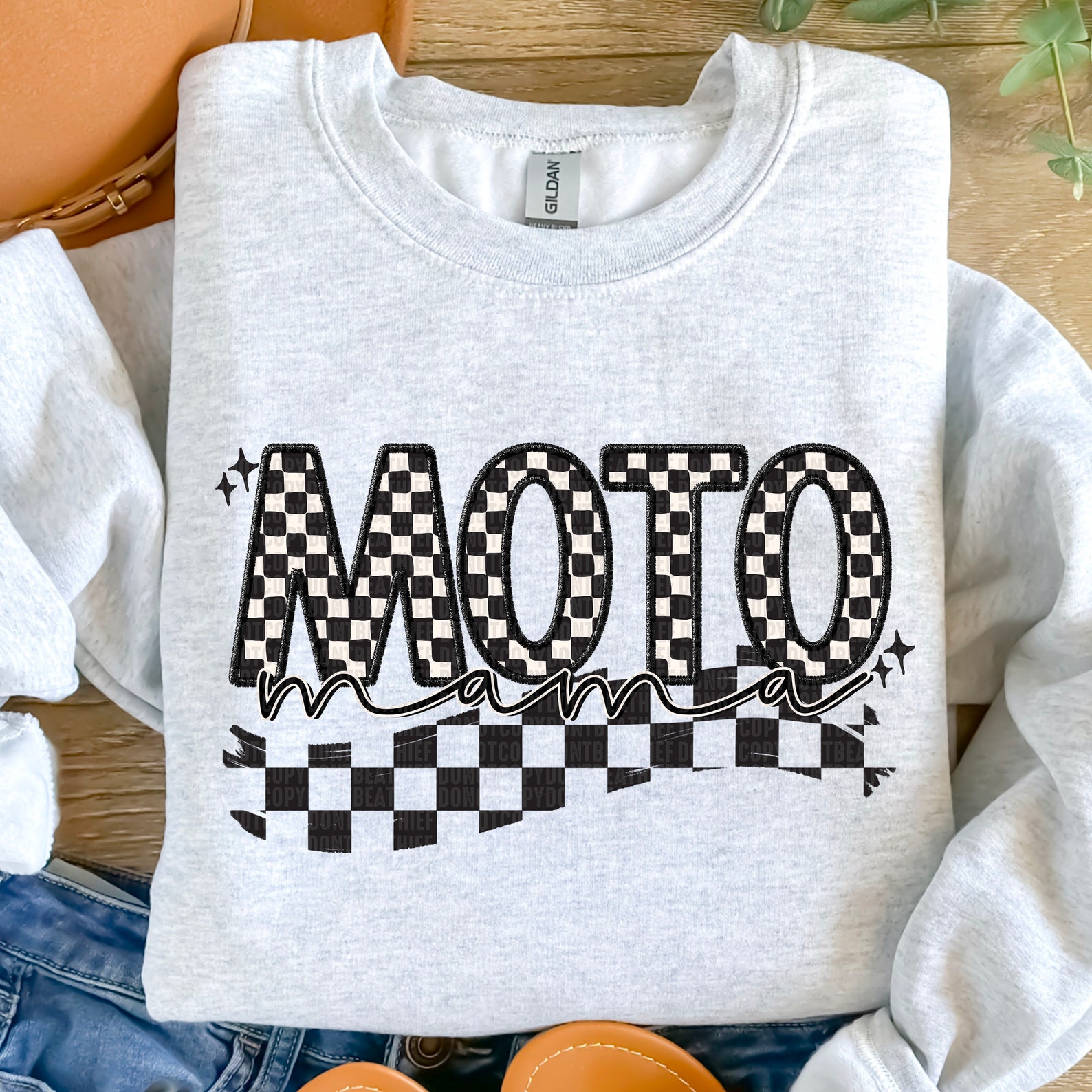 Moto Mama PNG | Checkered, Mom, Faux Embroidery, Dirt | Sublimation ...
