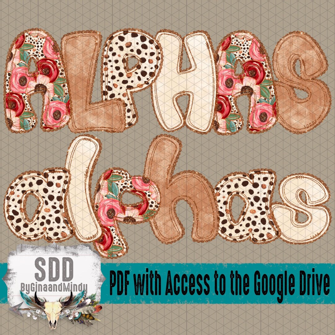Love and Lace Alpha | Floral Valentine's Pattern Letters | Romantic ...