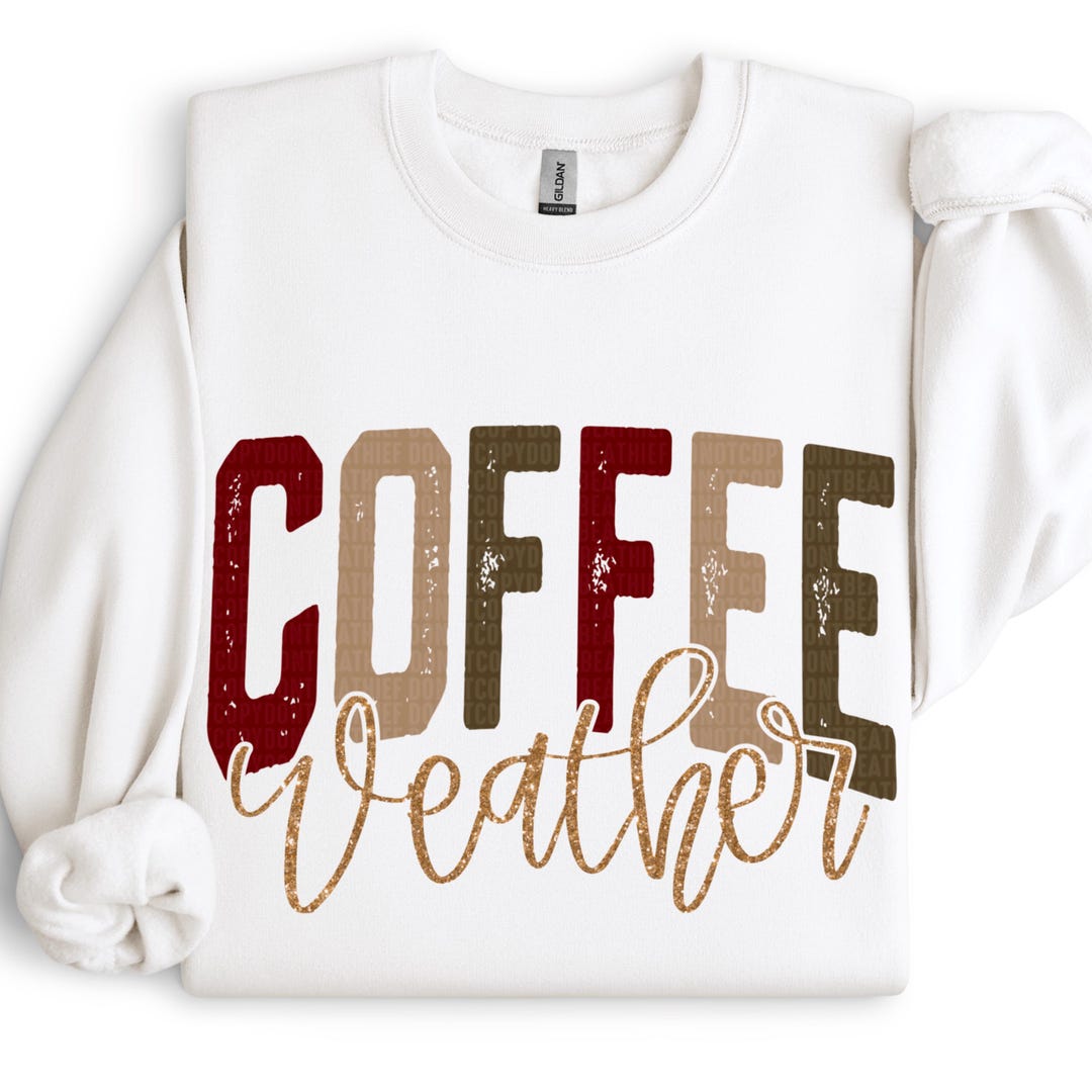 Coffee Weather PNG | Colorful, Trendy, Caffeine, Coffee, Cold Weather ...
