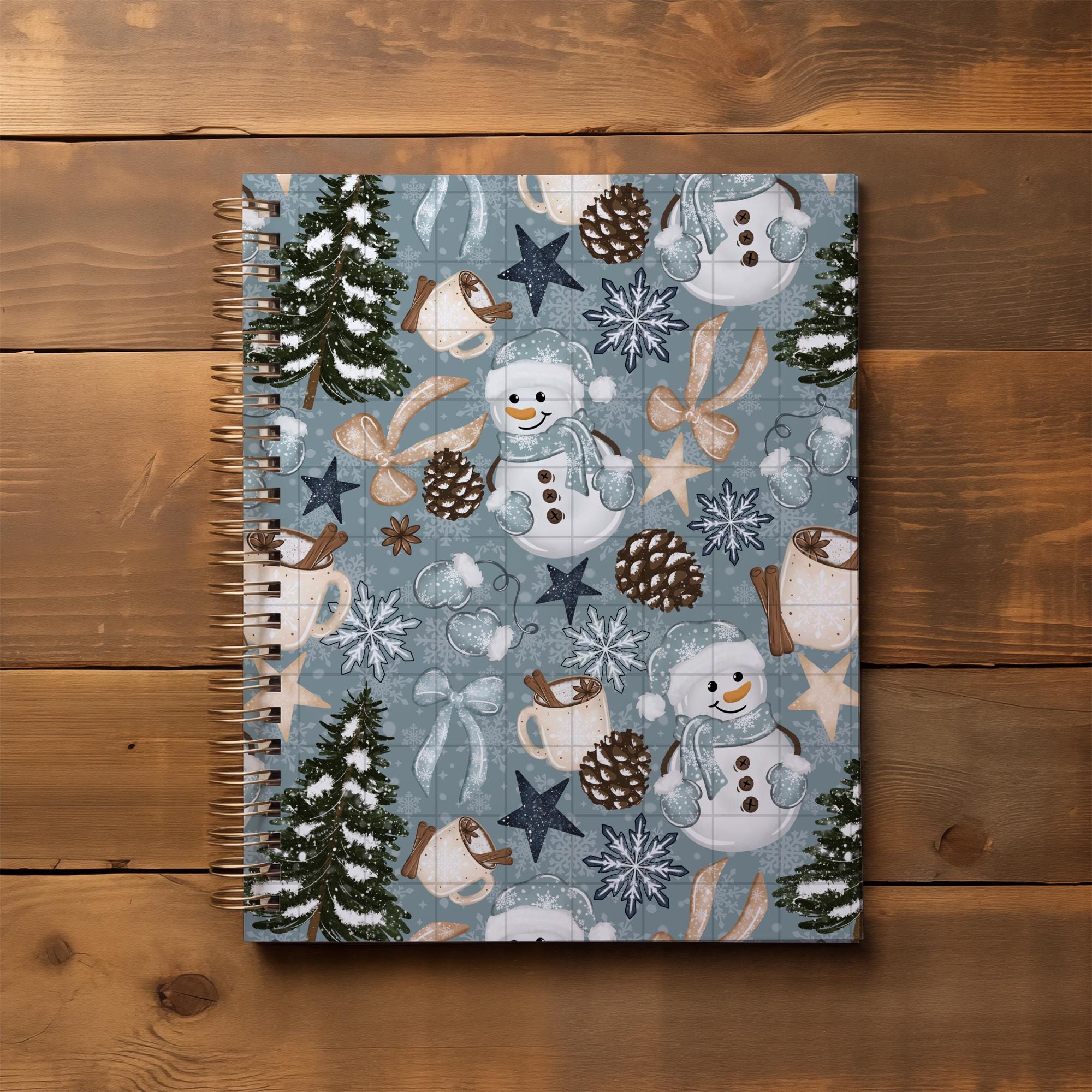Winter Snowman Seamless Pattern PNG | Christmas, Snowflake, Hot Cocoa ...