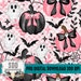 Boo Y'all Seamless PNG Spooky Pumpkins Bow Ghost Halloween Fall ...