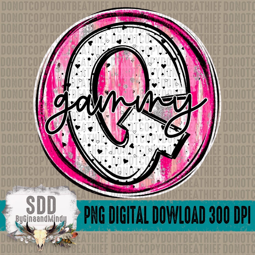 Gammy Valentine's PNG | Brush Strokes, Heart, Hearts, Valentine, Name ...