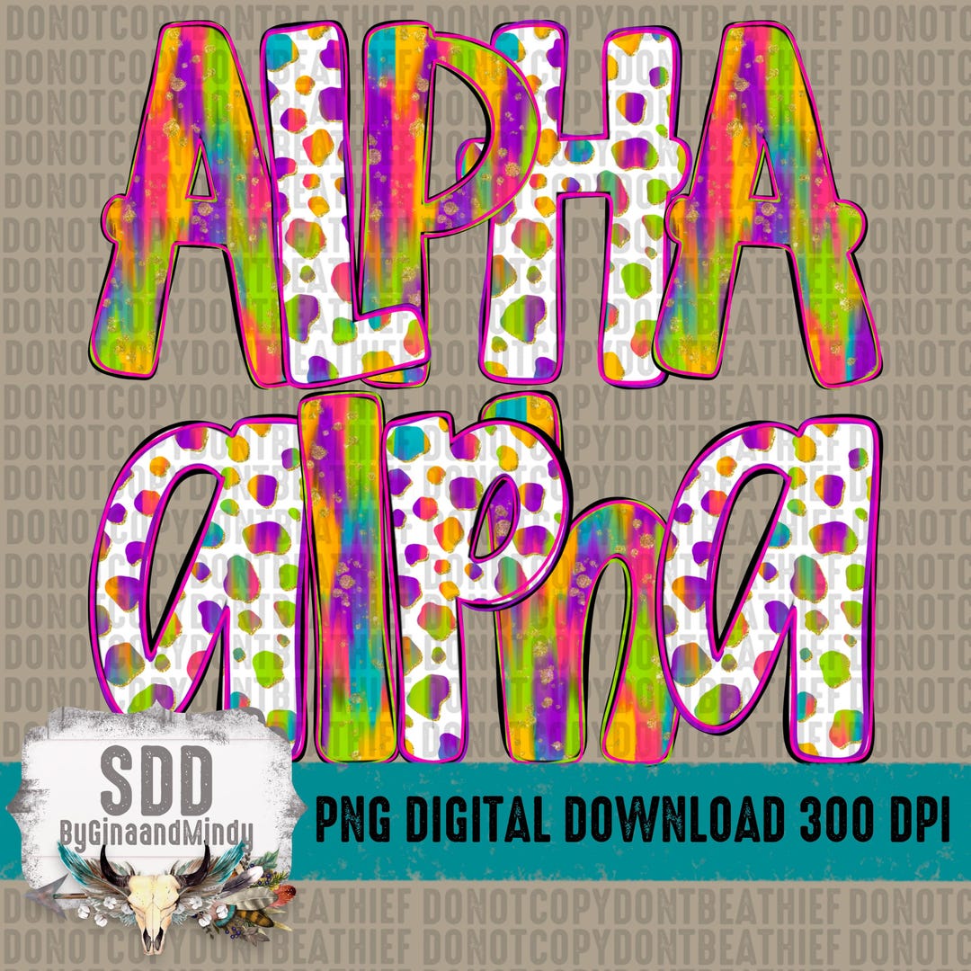 Colorful Brush Strokes and Leopard Doodle Alpha PNG Bundle Set | Doodle ...