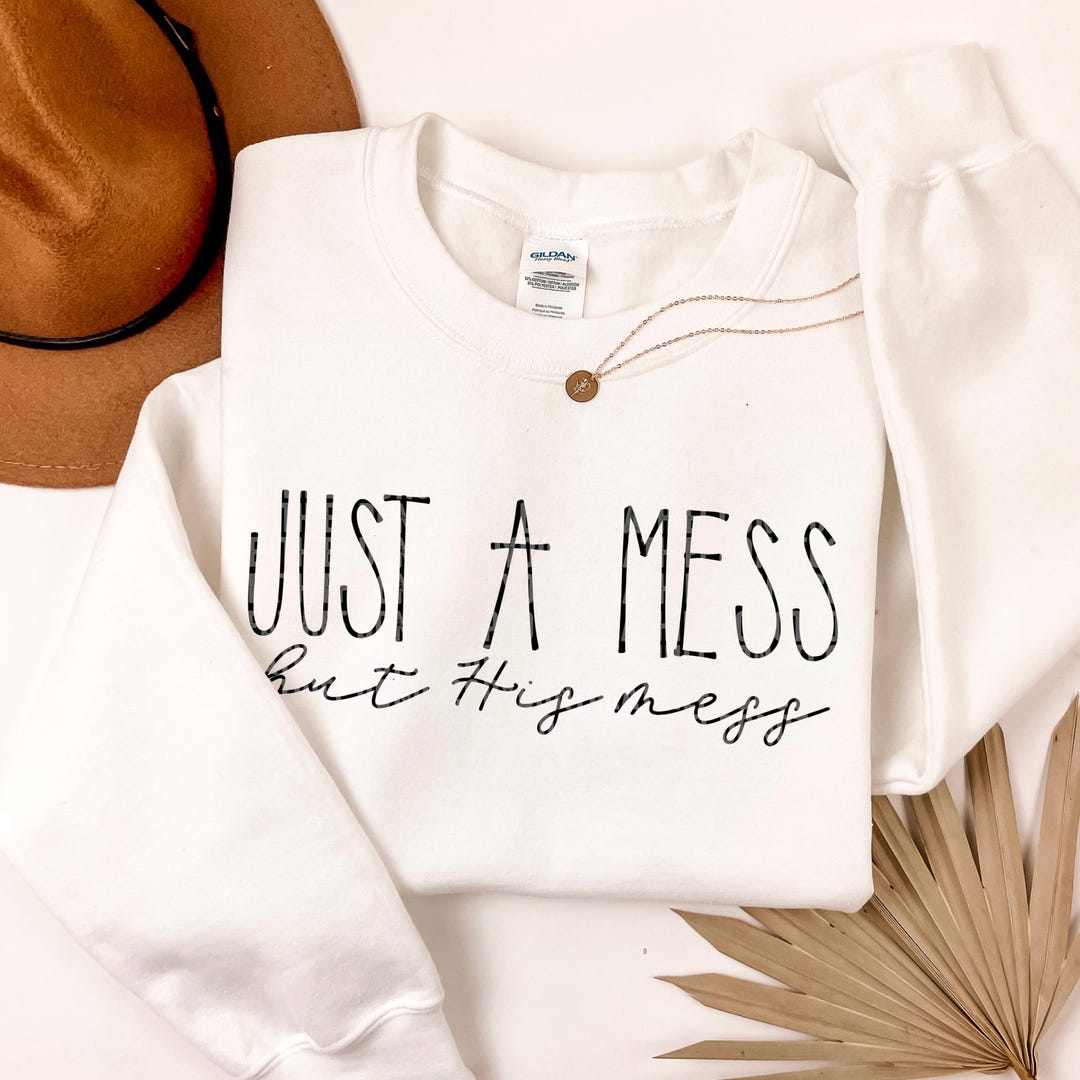 Just a Mess Bundle PNG | Minimalist, Trendy, Single Color, Jesus ...