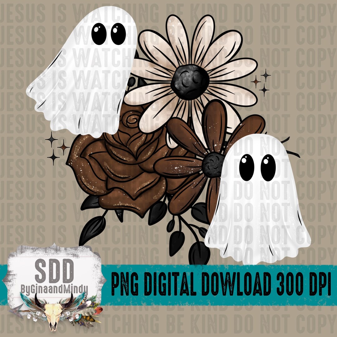 Fall Ghost PNG | Trendy, Floral, Florals, Flower, Flowers, Autumn ...
