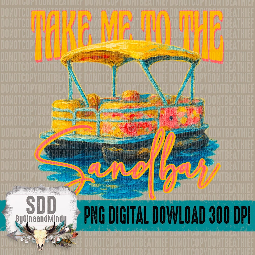 Take Me to the Sandbar PNG | Trendy, Summer, Lake, River, Ocean, Beach ...