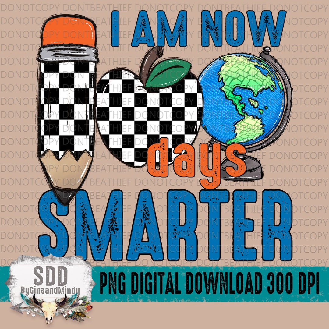 I Am Now 100 Days Smarter PNG Kid, Youth, Boy, 100 Days of School ...