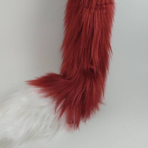 Fantastic Faux Fur Fox Tail Handmade - Etsy