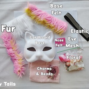 Therian Mask Kits (custom Available) - Etsy