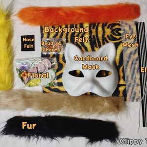 Therian Mask Kits (custom Available) - Etsy