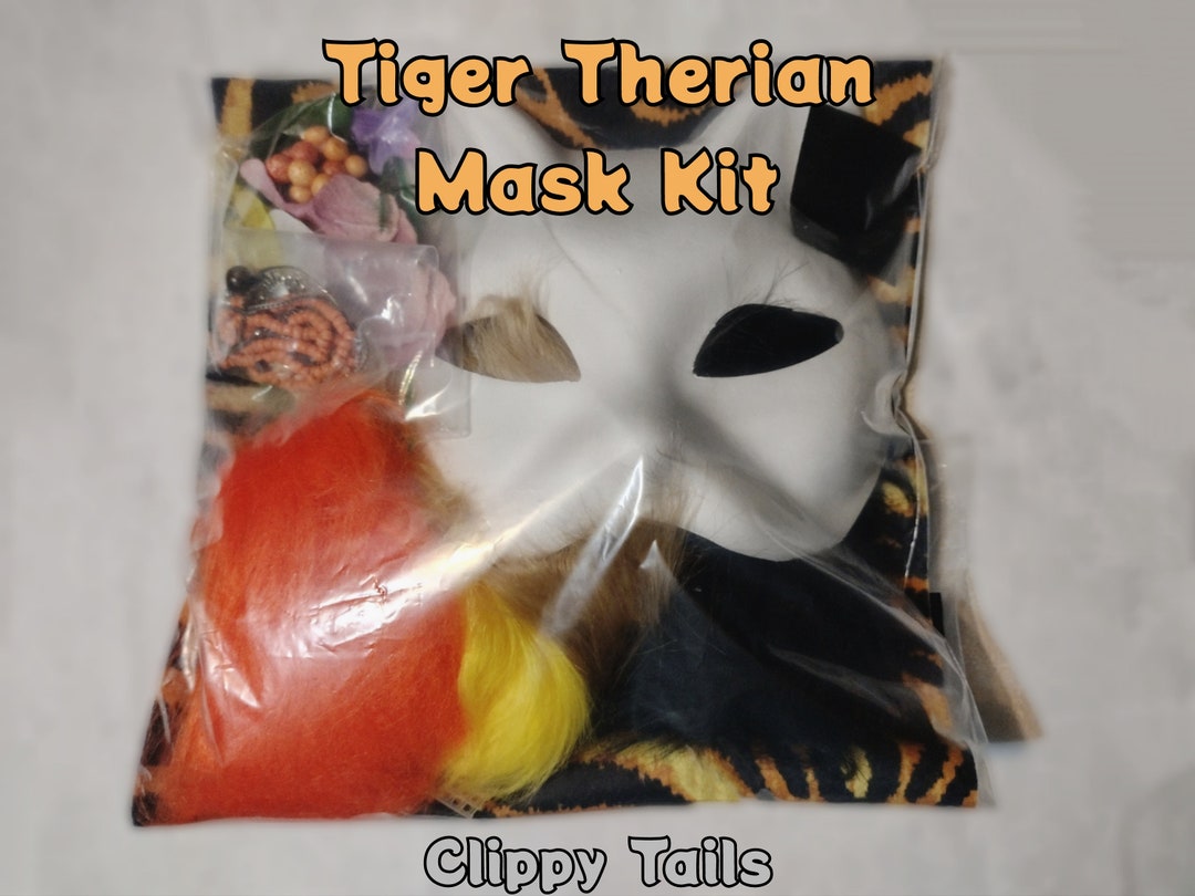 Tiger Therian Mask Kits - Etsy