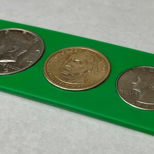 3D Printed Coin Centering Tool: 1/2 Inch Punch Quarter, Dollar, Half ...