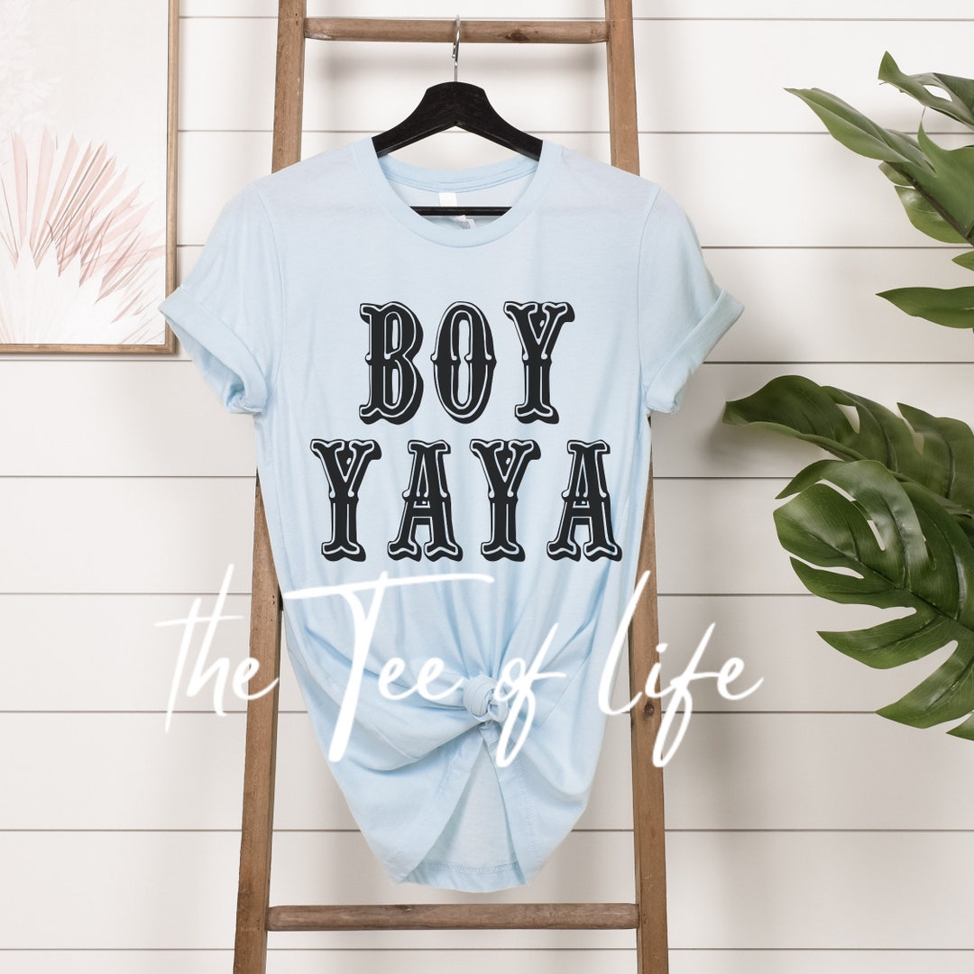 Boy Yaya Shirt, Shirt for Boy Yaya, Gift for Yaya, Yaya Tshirt, Unique ...