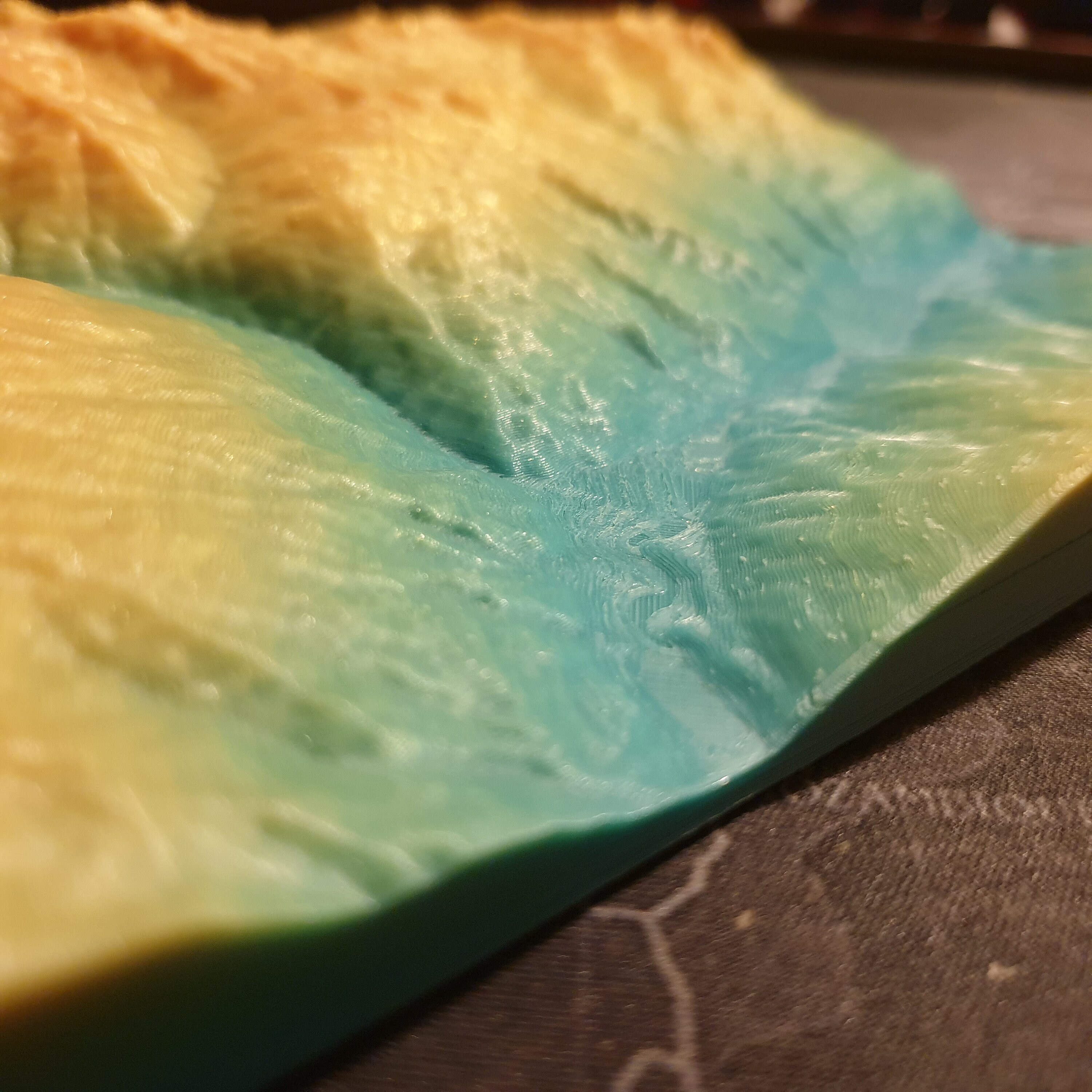 Custom 3D Printed Topographical Maps | Etsy