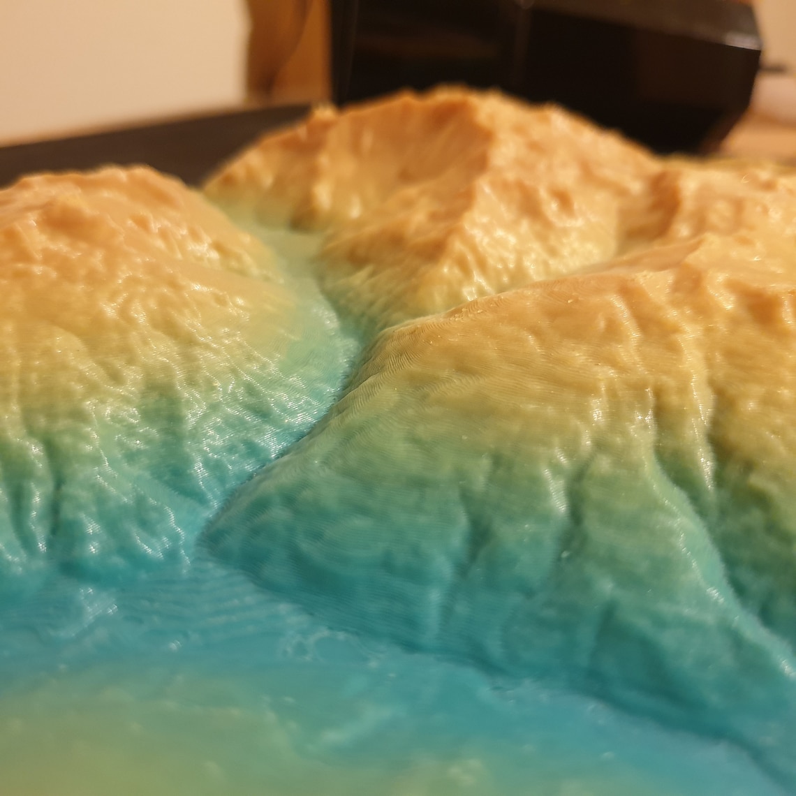Custom 3D Printed Topographical Maps | Etsy