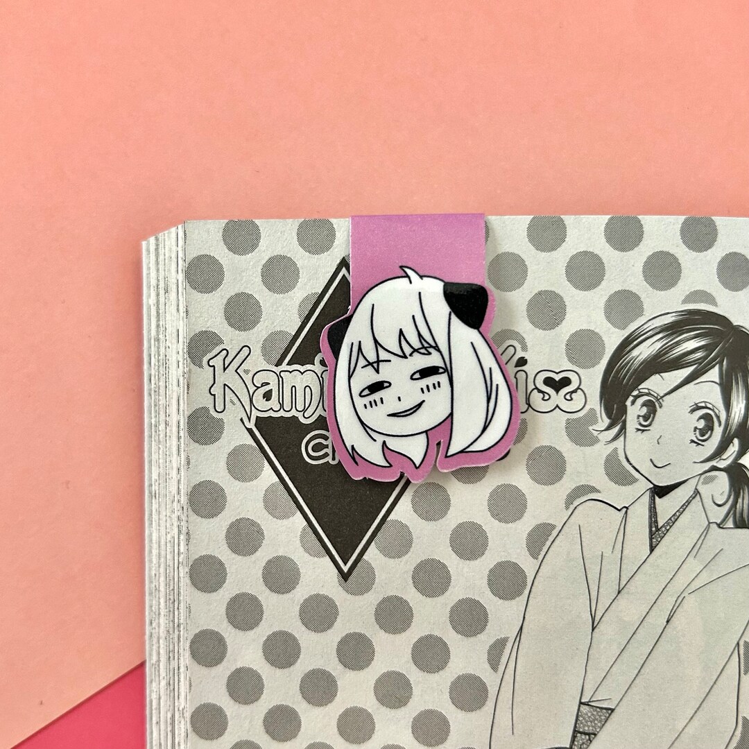 SPY Magnetic Bookmarks Anime Gifts Bookmarks - Etsy