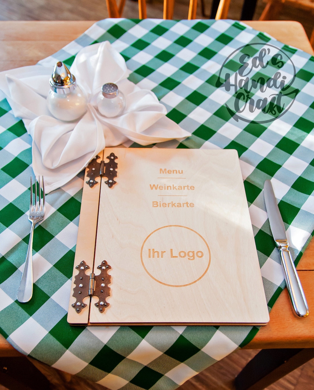 Handmade Wooden Menu for Cafes and Restaurants, Bars, Hotels, Pubs ...