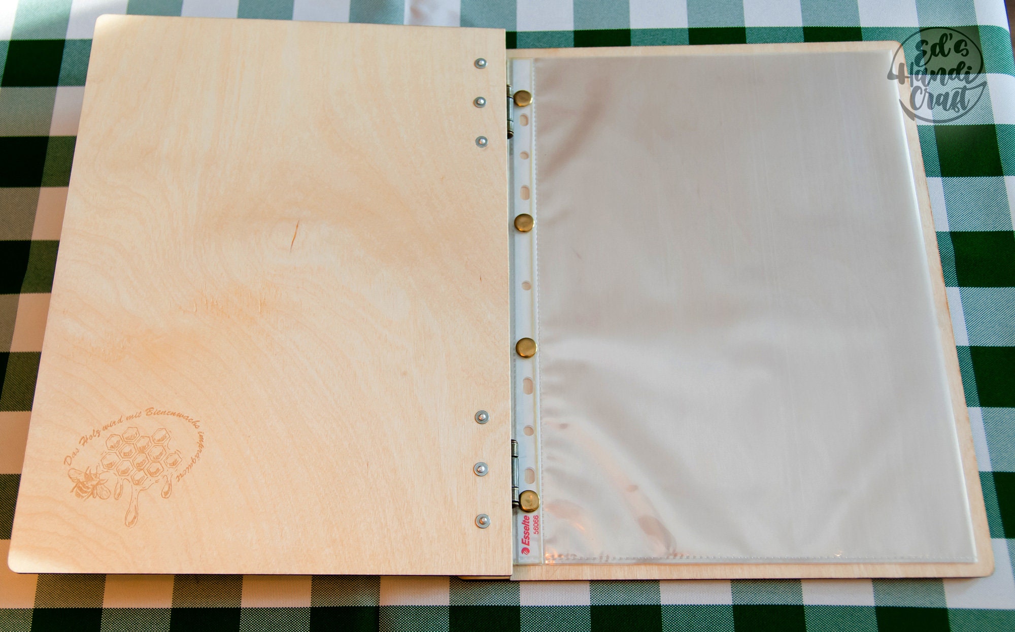 Handmade Wooden Menu for Cafes and Restaurants, Bars, Hotels, Pubs ...