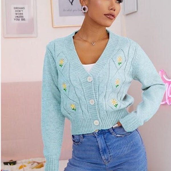 Cute Cardigan - Etsy
