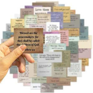 60pcs Bible Verse Graffiti Stickers, DIY Doodle Stickers, Kindle Books ...