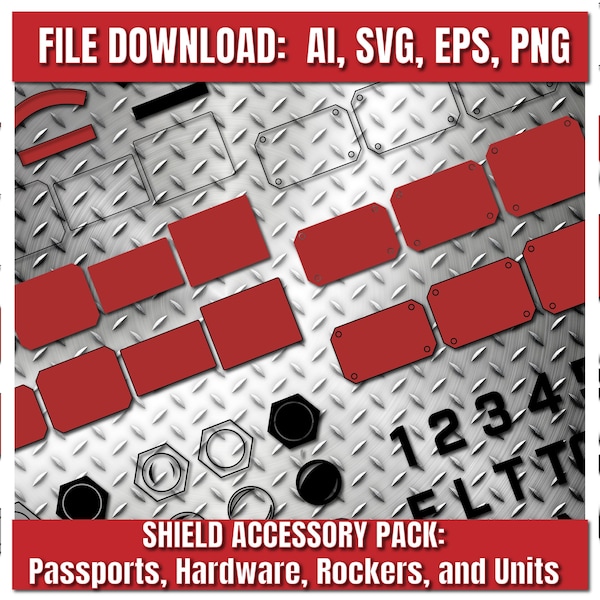 Fire Helmet Shield Template - Etsy