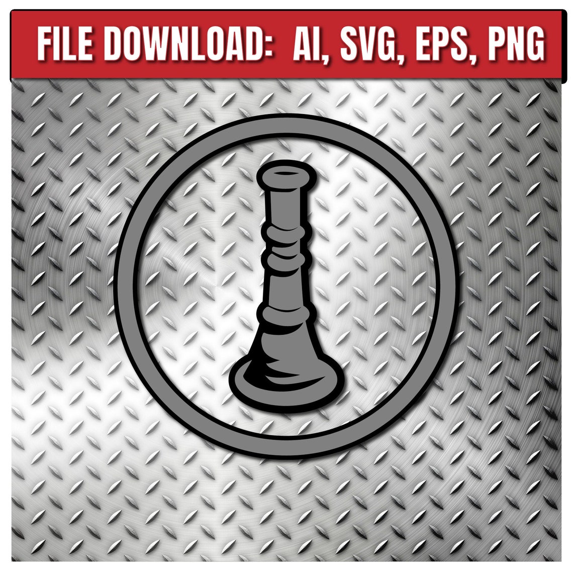 Fire Department Lieutenant Bugle SVG - Etsy