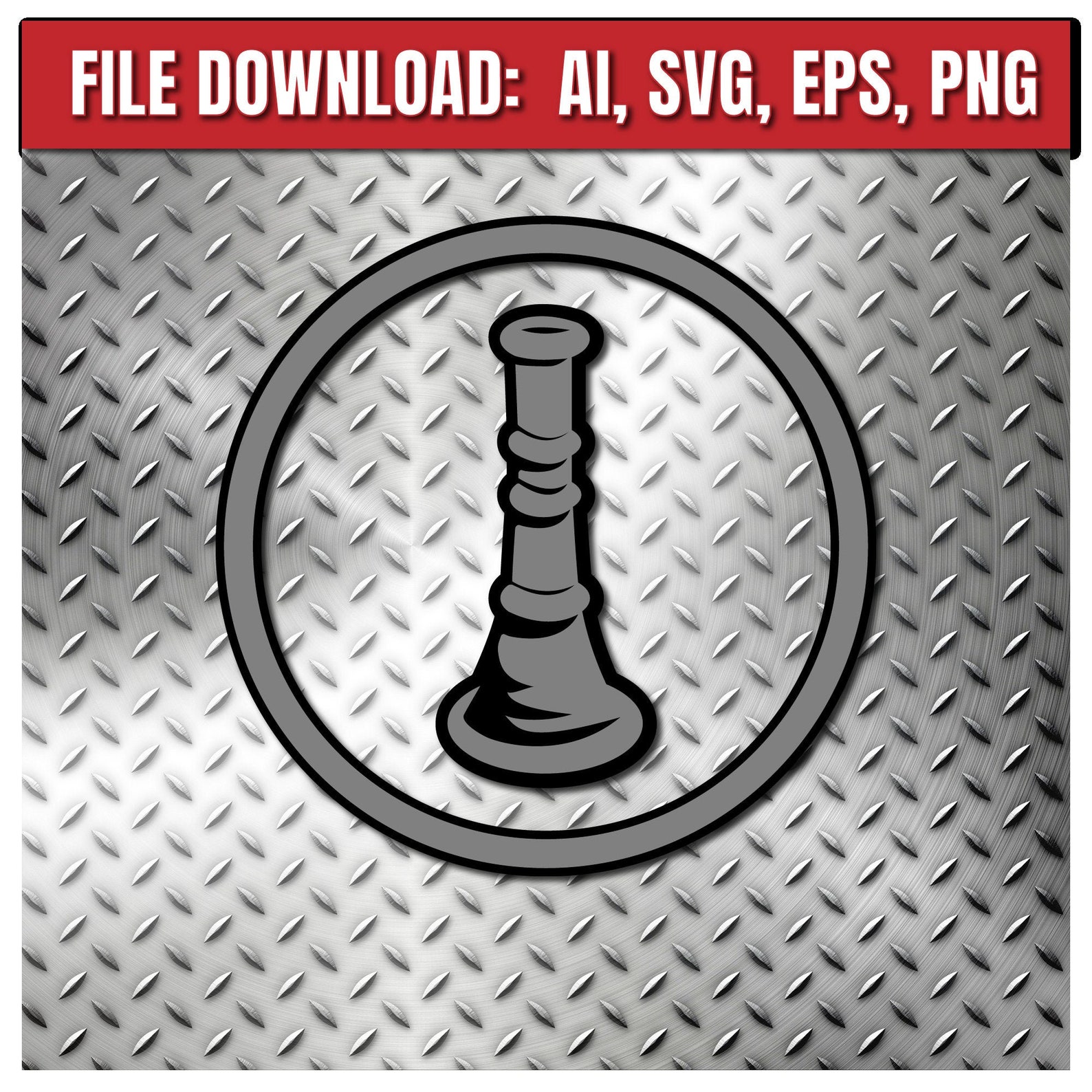 Fire Department Lieutenant Bugle SVG - Etsy