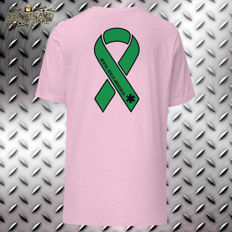 Star of Life EMS Mental Health Awareness Ribbon T-shirt - Etsy