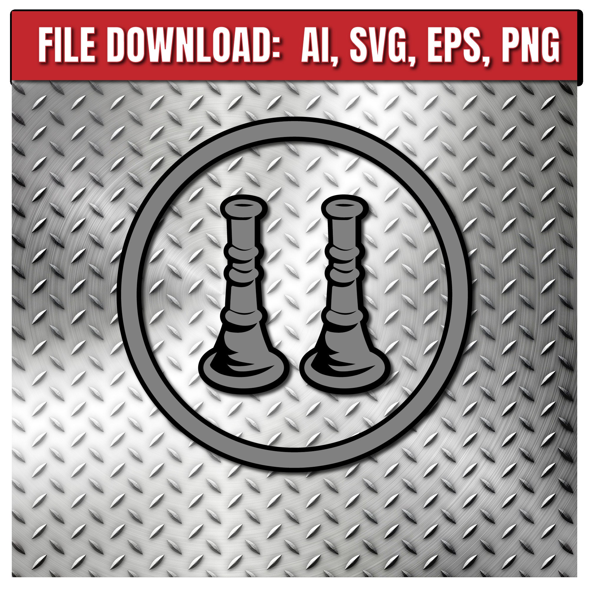 Fire Department Captain's Bugle SVG - Etsy