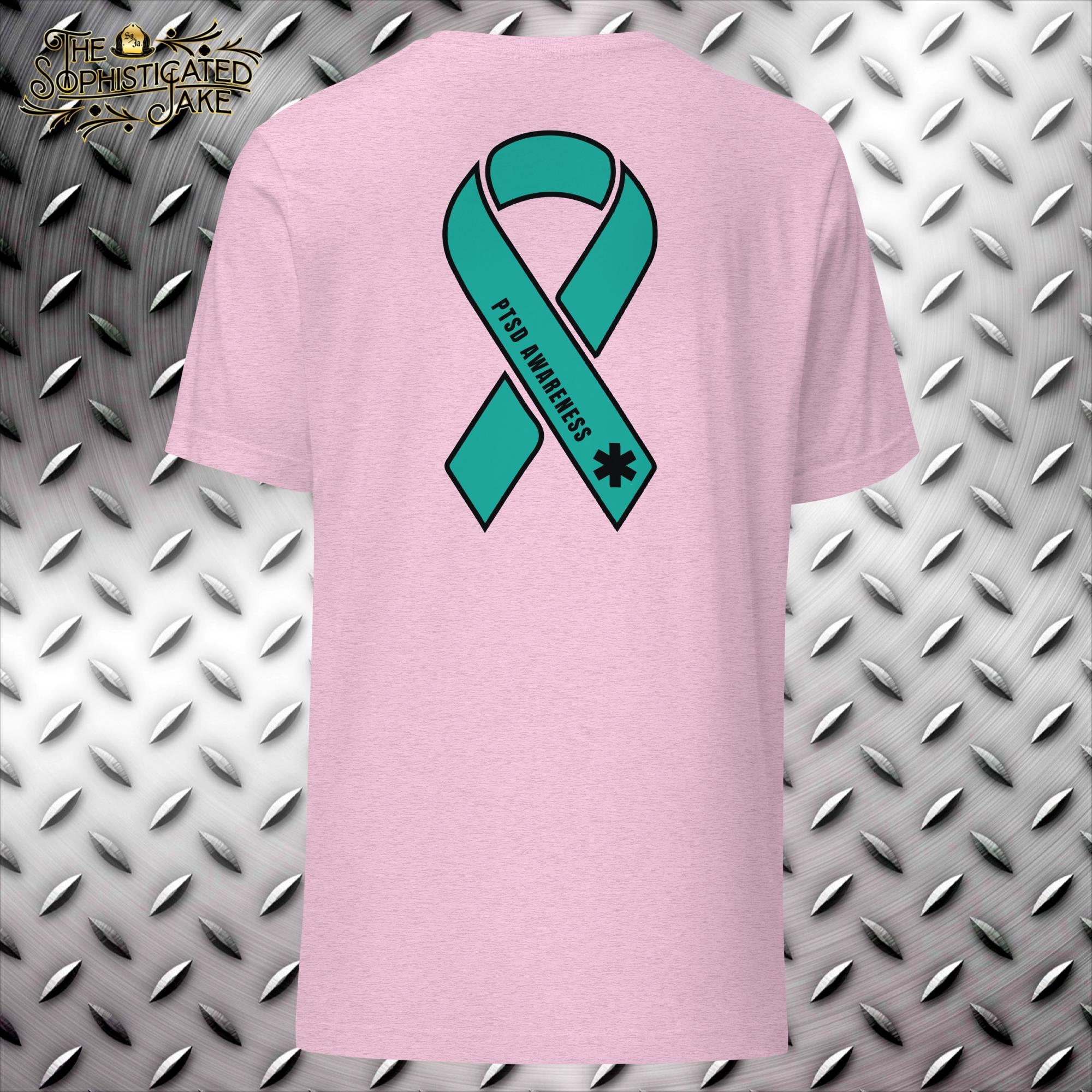 Star of Life EMS PTSD Mental Health Awareness Ribbon T-shirt - Etsy