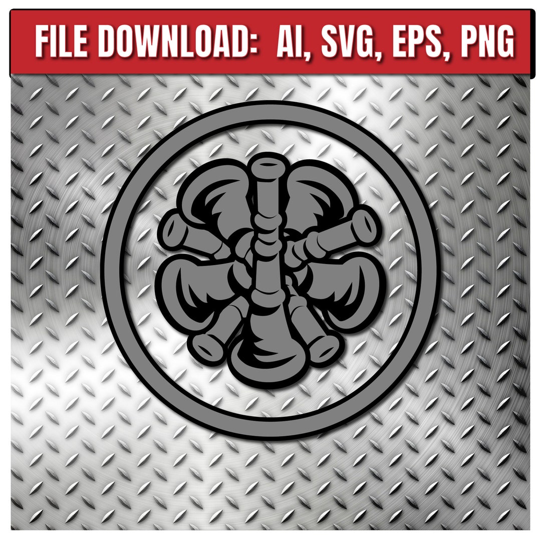 Fire Department Chief Bugles SVG - Etsy