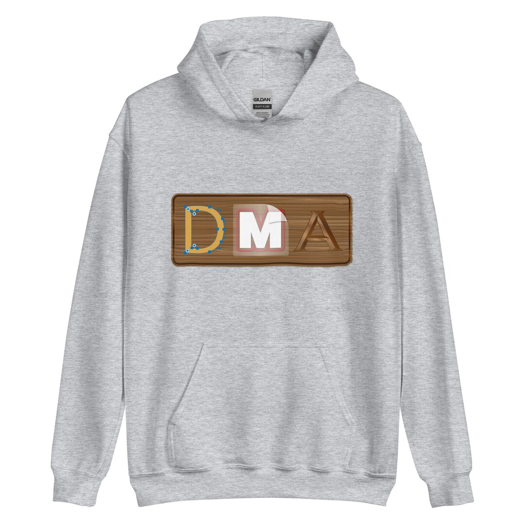 DMA Logo Hoodie - Etsy