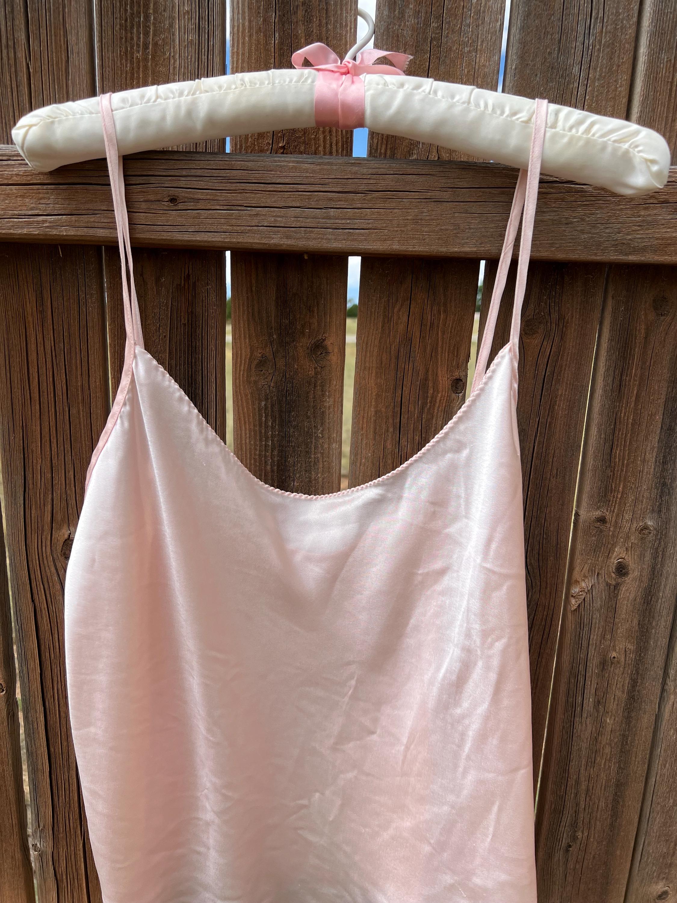 1960s Vintage California Miss Pink Chemise Tank Top - Etsy