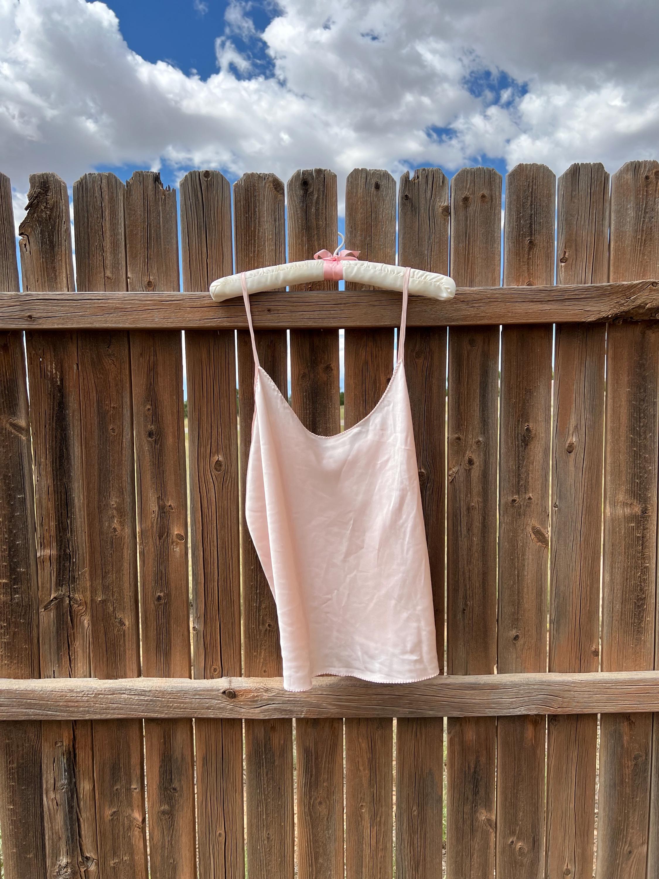 1960s Vintage California Miss Pink Chemise Tank Top - Etsy