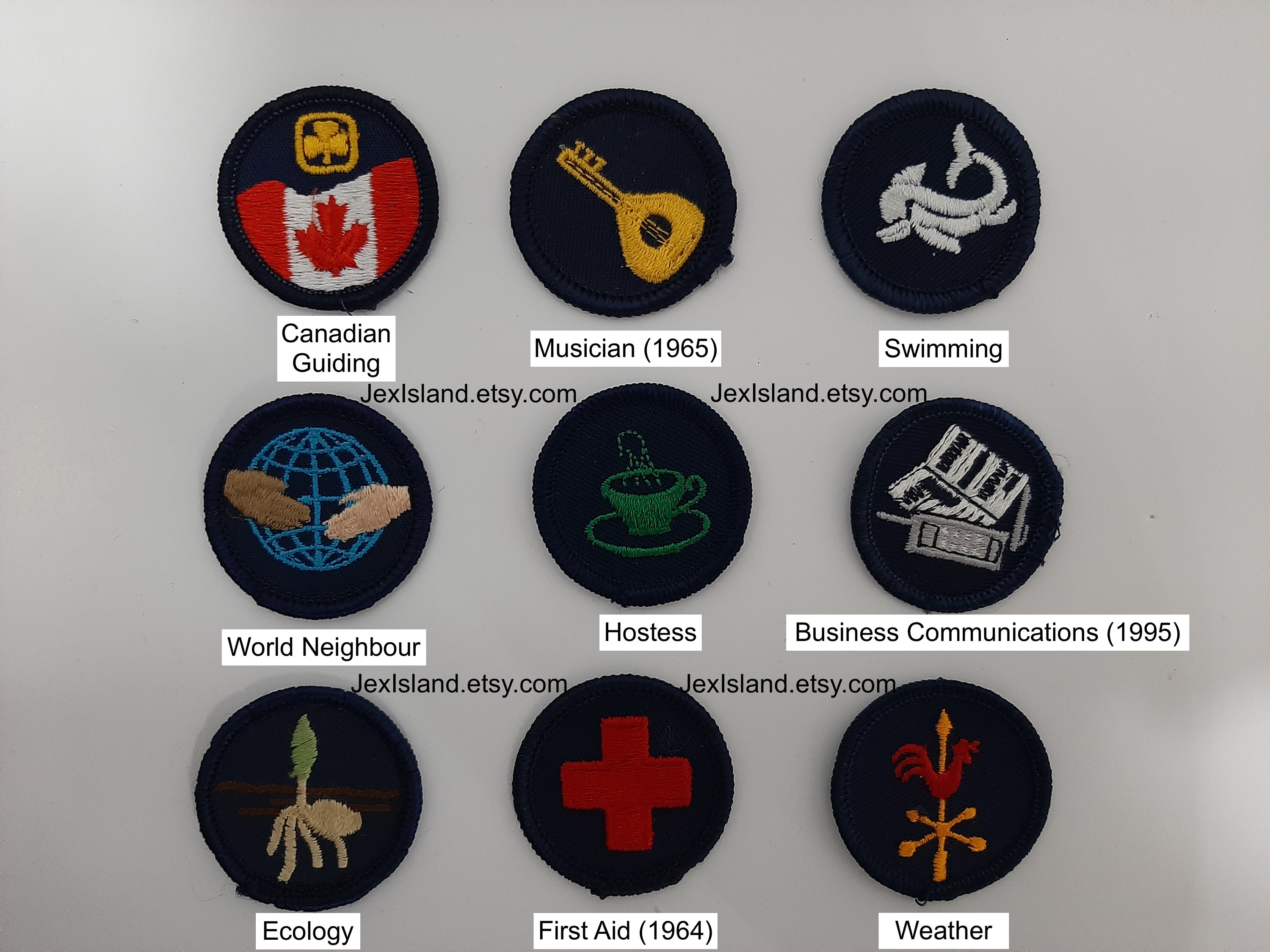 Vintage Girl Guides of Canada Badges - Etsy Canada