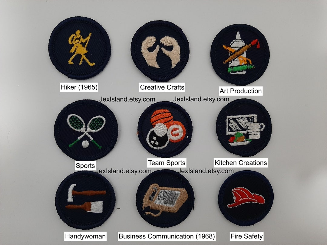 Vintage Girl Guides of Canada Badges - Etsy Canada