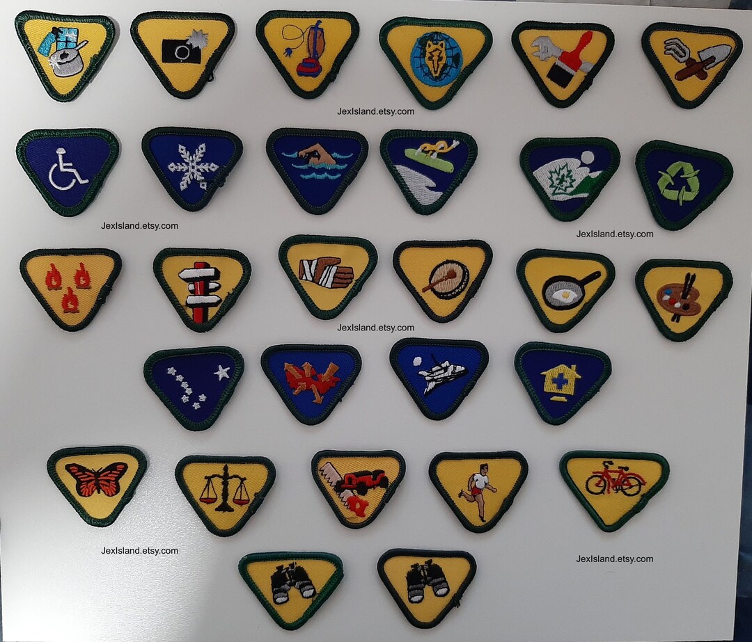 Vintage Scouts Canada Wolf Cub Badges - Etsy Canada