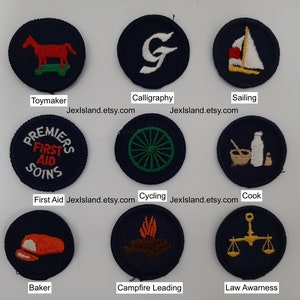 Vintage Girl Guides of Canada Badges - Etsy Canada