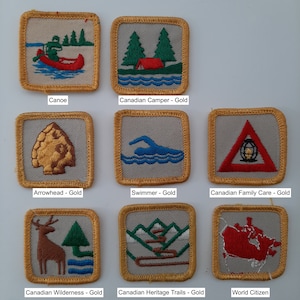 Vintage Scouts Canada Badges - Etsy Canada