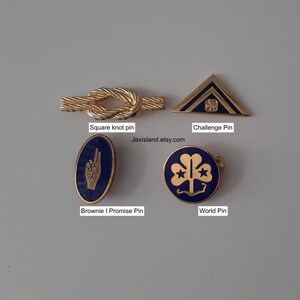 Vintage Girl Guides of Canada Pins - Etsy Canada