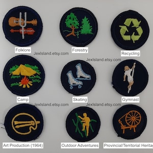 Vintage Girl Guides of Canada Badges - Etsy Canada