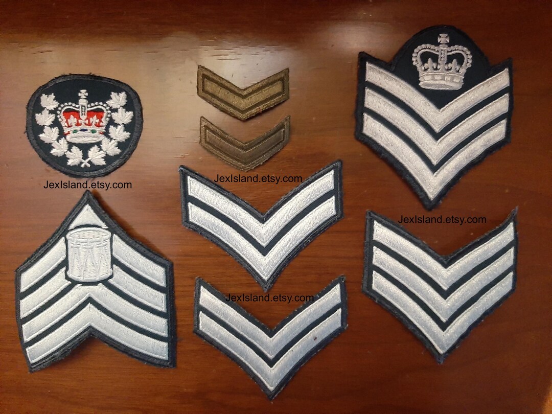 Vintage Royal Canadian Air Cadets Rank Patches - Etsy Canada