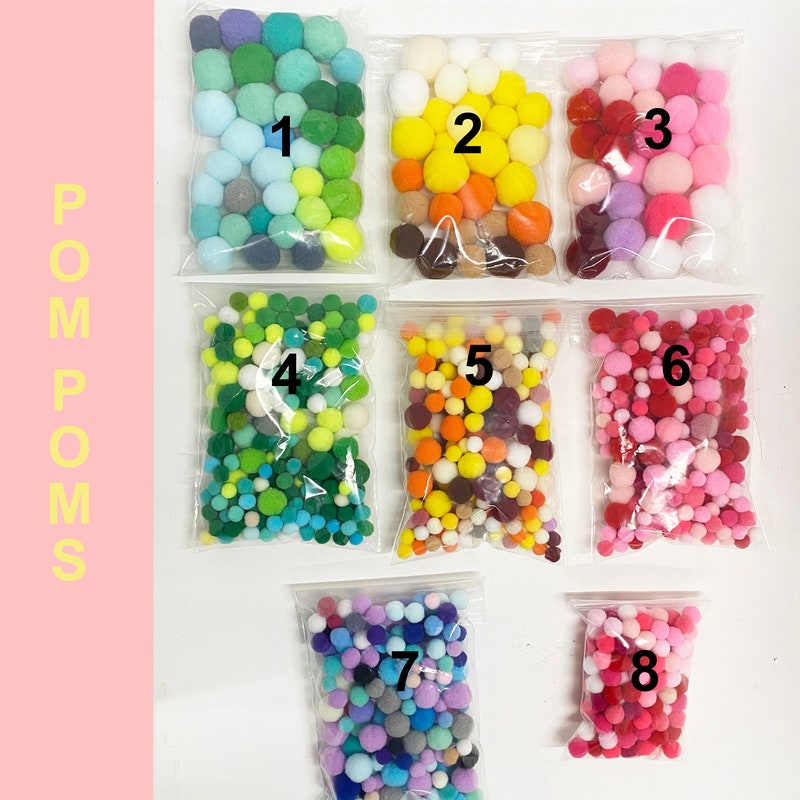 Extra Large Pom Poms - Etsy
