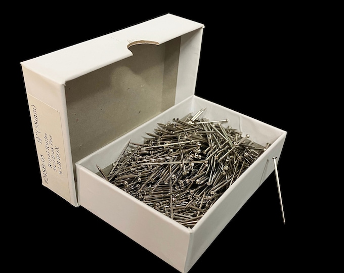 Royal Ruth Steel Bank Pins 1/2 Lb Box, 24SB-05, 1.5 LONG - Etsy