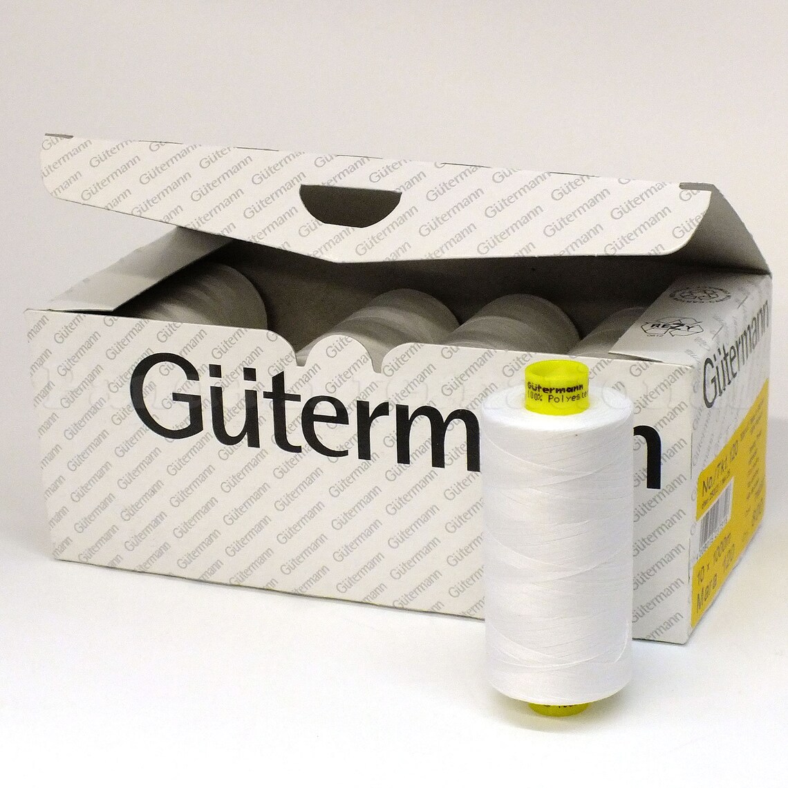 Gutermann Thread Mara 120 TEX 25 100% POLYESTER 10 Spools | Etsy