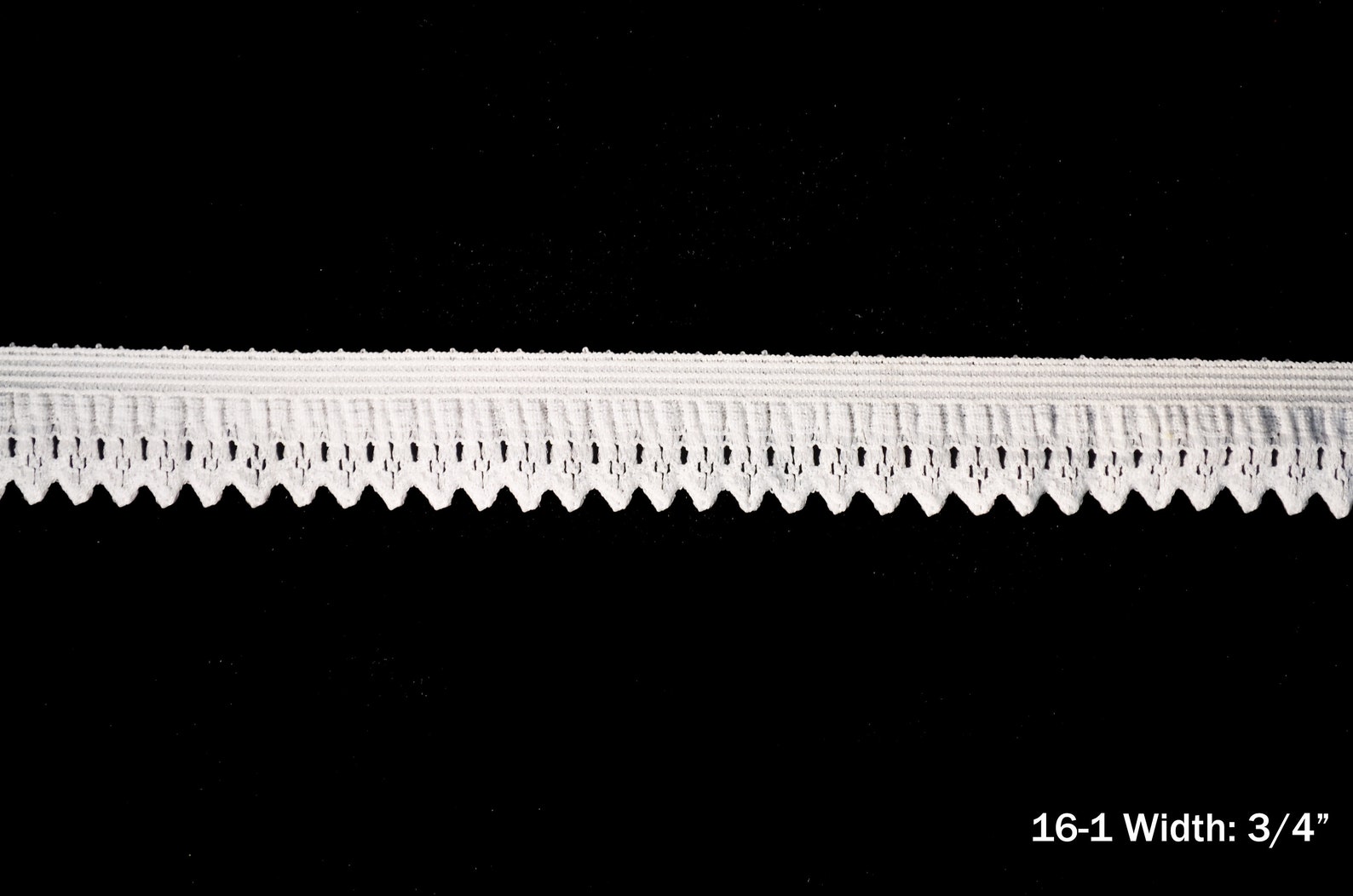 3/4" Lace Trim White/black - Multiple Styles by Yardage - Etsy