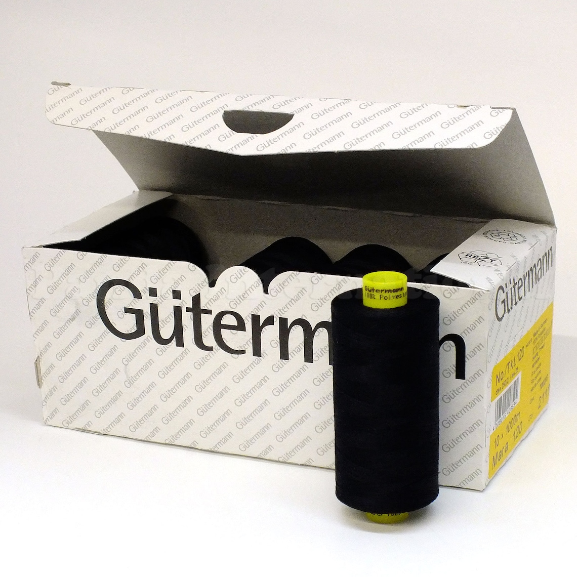 Gutermann Thread Mara 120 TEX 25 100% POLYESTER 10 Spools | Etsy