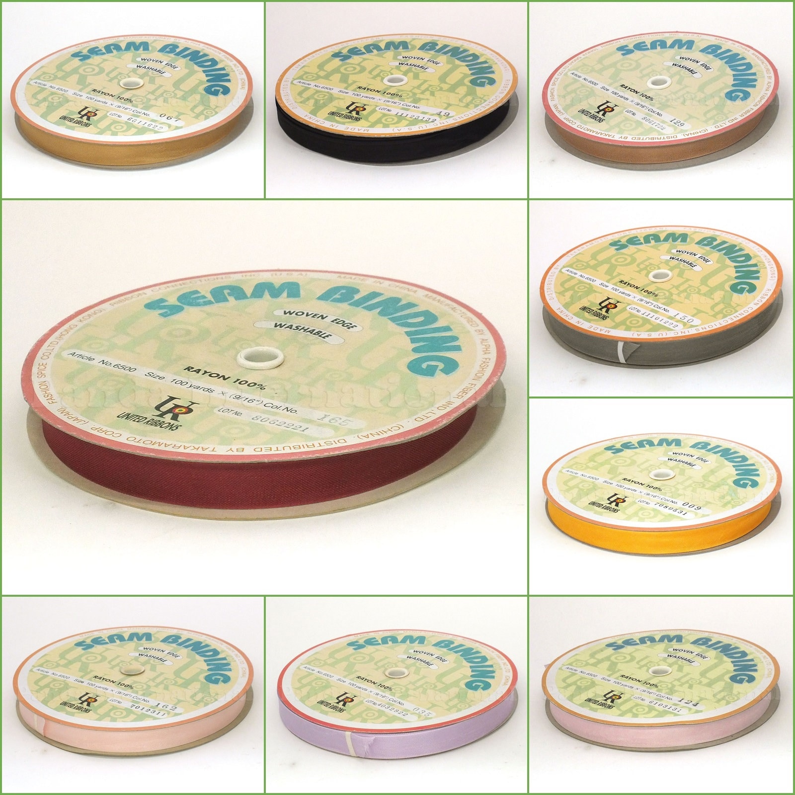 Woven Edge Seam Binding Ribbon 100% Rayon 1/2 100 Yards - Etsy